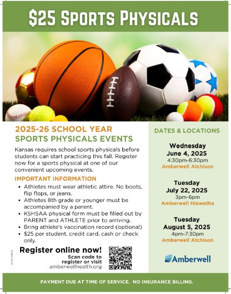 Troy Public Schools - 2025-2026 KSHSAA Physical